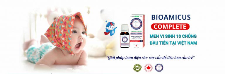 Bioamicus Complete - Men vi sinh 10 chủng đầu tiên